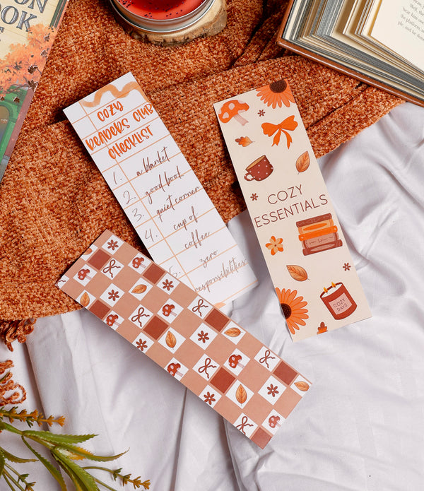 Keep it Cozy Bookmark Set – Scintillare